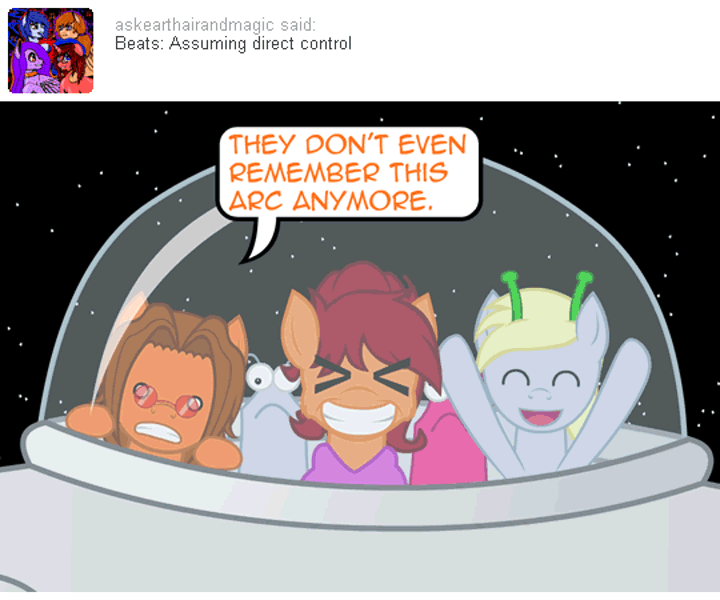 #804645 - safe, artist:aha-mccoy, derpibooru import, derpy hooves, oc ...