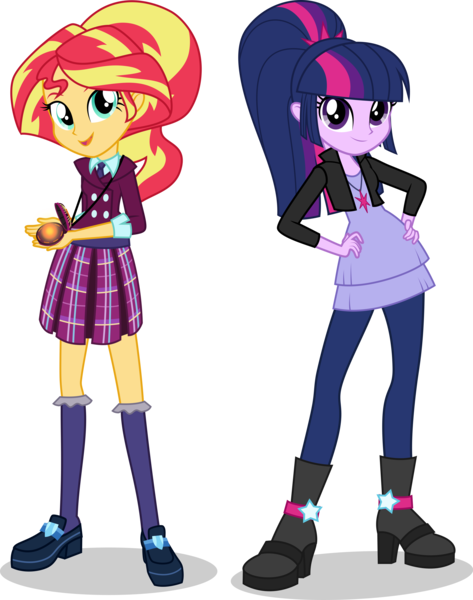 #826509 - safe, artist:xebck, derpibooru import, sunset shimmer ...