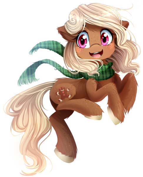 #832927 - safe, artist:meotashie, derpibooru import, oc, oc:gingerbread, unofficial characters ...