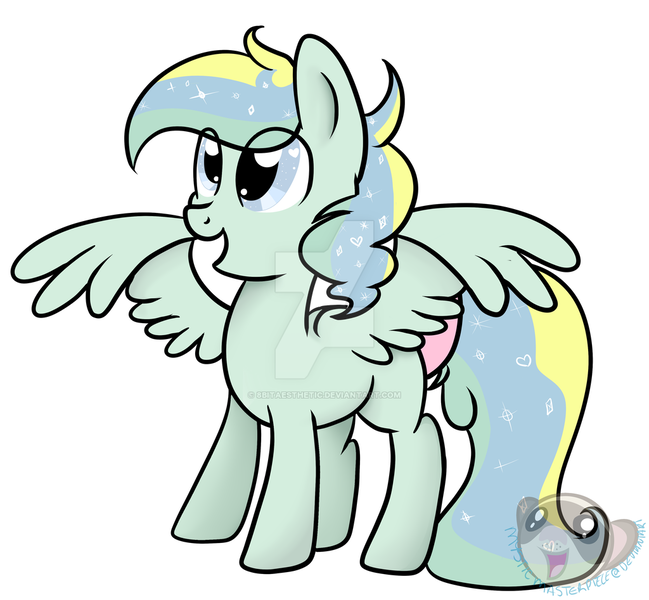 #840963 - safe, artist:8bitaesthetic, derpibooru import, oc, oc:honey melon, unofficial ...