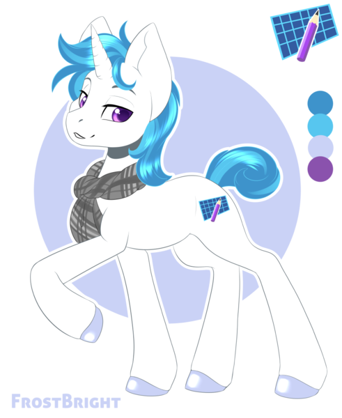 #850448 - safe, artist:peridotkitty, derpibooru import, oc, oc:frost bright, unofficial ...