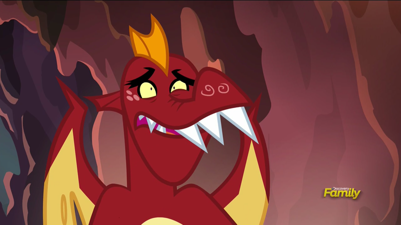 #877594 - derpibooru import, discovery family logo, dragon, garble ...