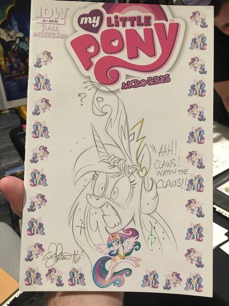 #882747 - artist:andypriceart, claws, derpibooru import, philomena, princess celestia, safe ...