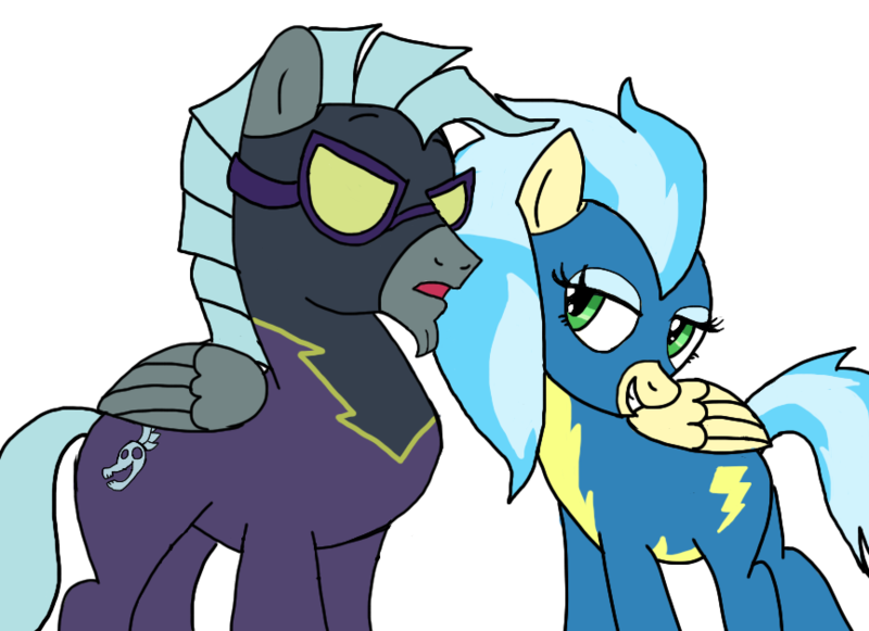 #891345 - safe, derpibooru import, misty fly, oc, oc:charger, canon x ...