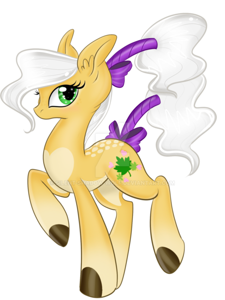#898623 - artist:silent-shadow-wolf, derpibooru import, oc, oc:maple spirit, ponytail, safe ...