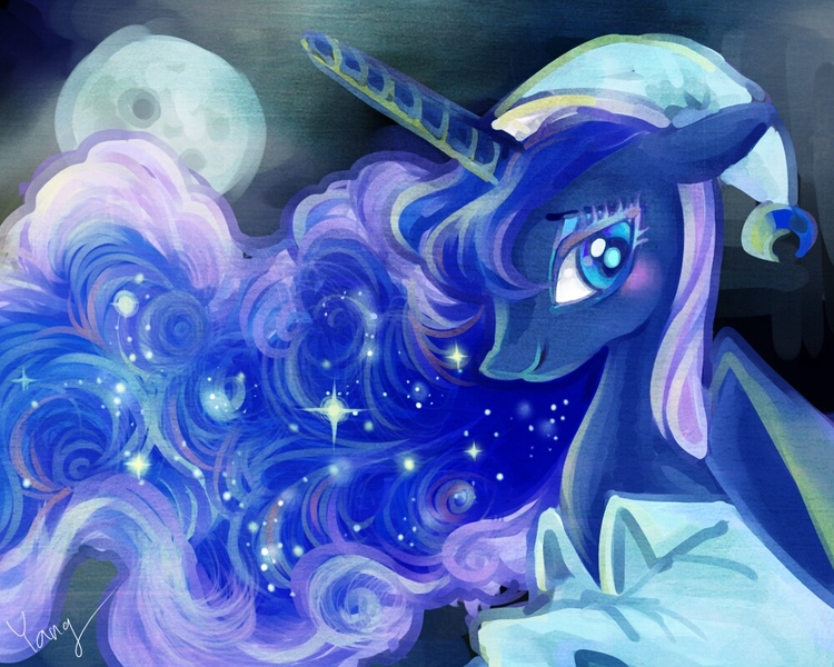 #924330 - safe, artist:yang0, derpibooru import, princess luna, alicorn ...