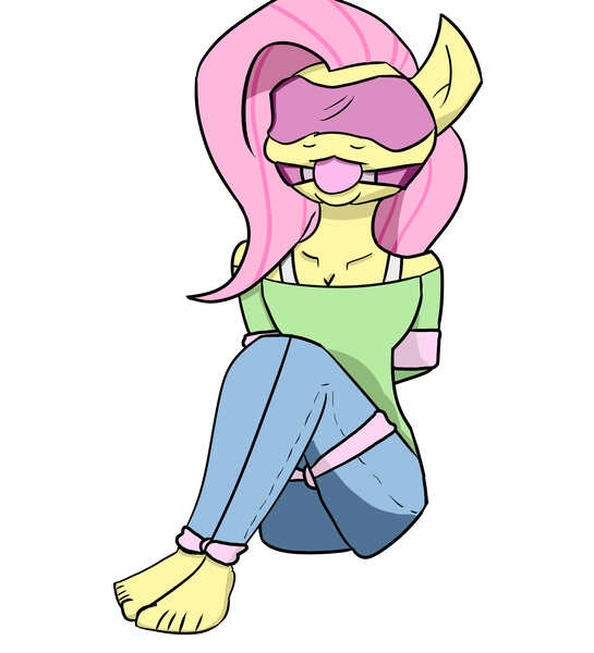 942593 Anthro Artistgagpal3 Ballgag Barefoot Blindfold Bondage Derpibooru Import Feet