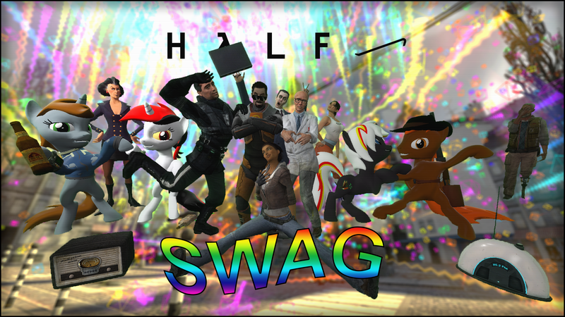 #1042962 - alyx vance, artist:charlydasher, barney calhoun, chell ...