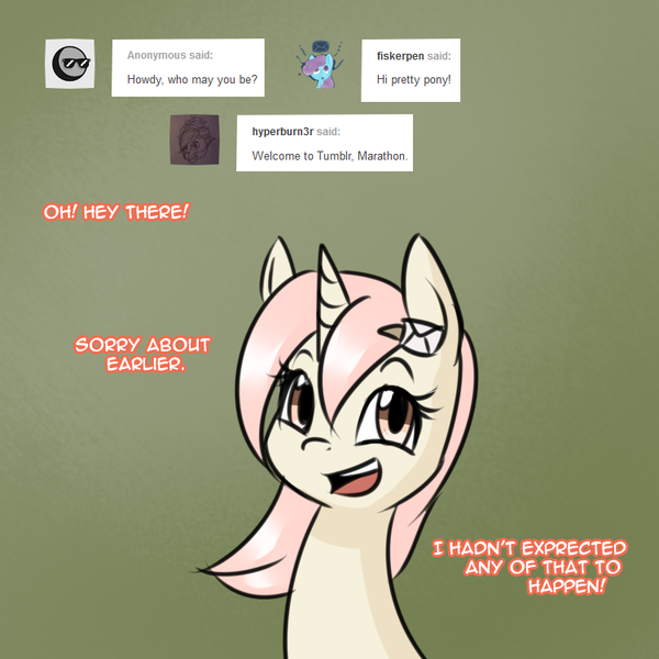 #1046601 - safe, artist:its-gloomy, derpibooru import, oc, oc:marathon, unofficial characters ...