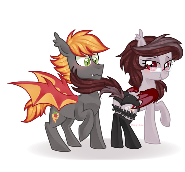 #1048615 - suggestive, artist:kaikururu, derpibooru import, oc, oc ...