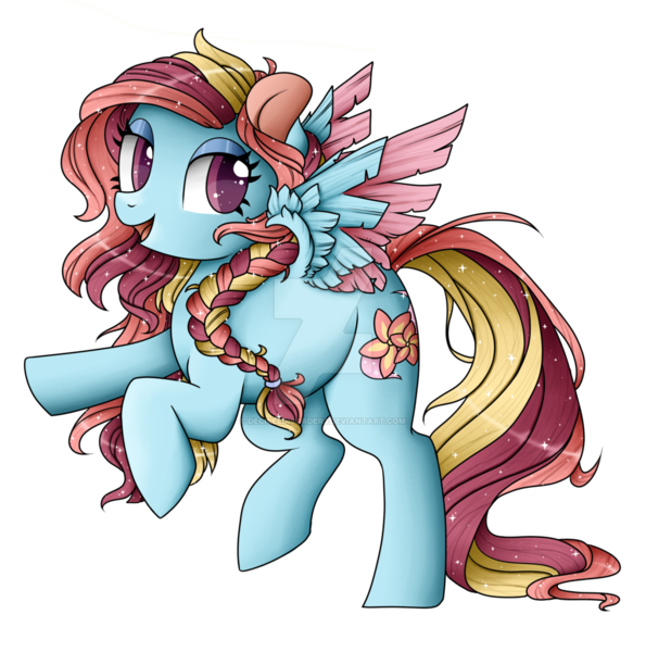 #1058116 - safe, artist:sk-ree, derpibooru import, oc, oc:floral aroma, unofficial characters ...