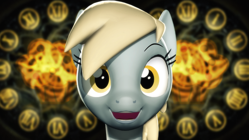 #1081437 - safe, artist:powdan, derpibooru import, derpy hooves ...
