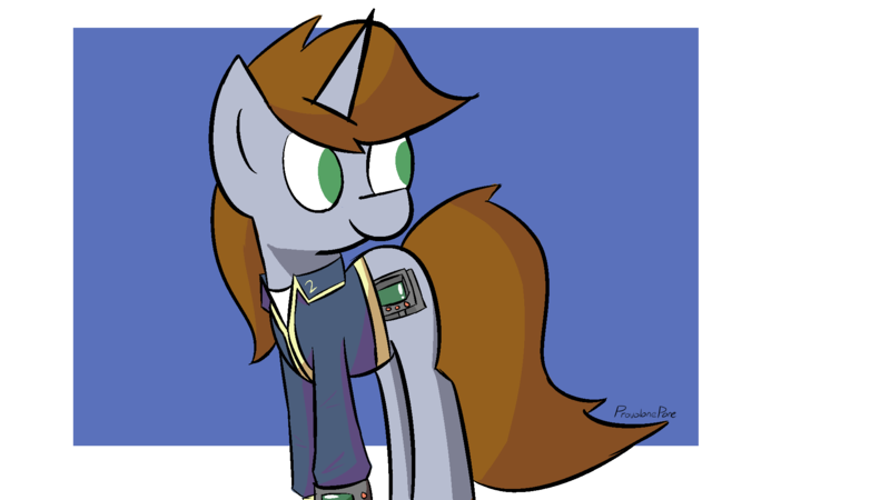 #1082793 - safe, artist:provolonepone, derpibooru import, oc, oc:littlepip, unofficial ...