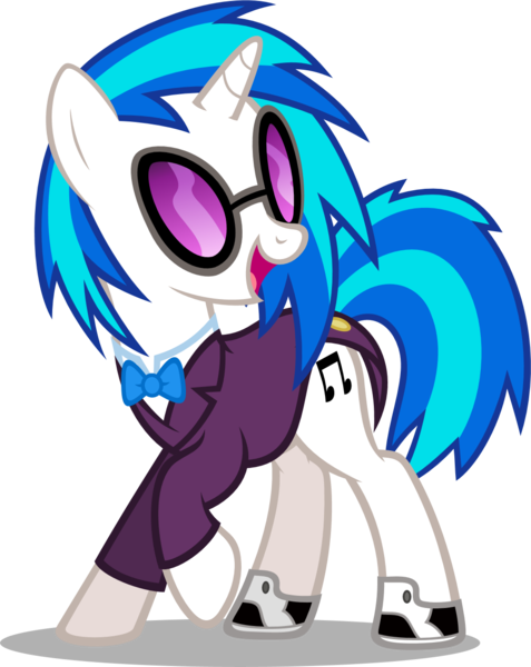 #1084092 - safe, artist:zacatron94, derpibooru import, vinyl scratch ...