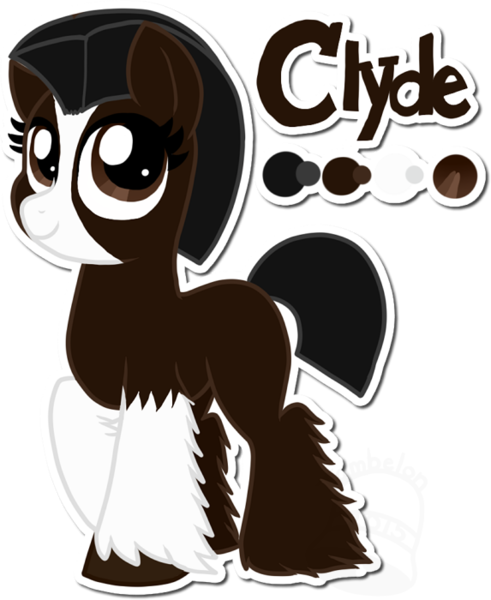 #1092390 - safe, artist:tambelon, derpibooru import, oc, oc:clyde ...