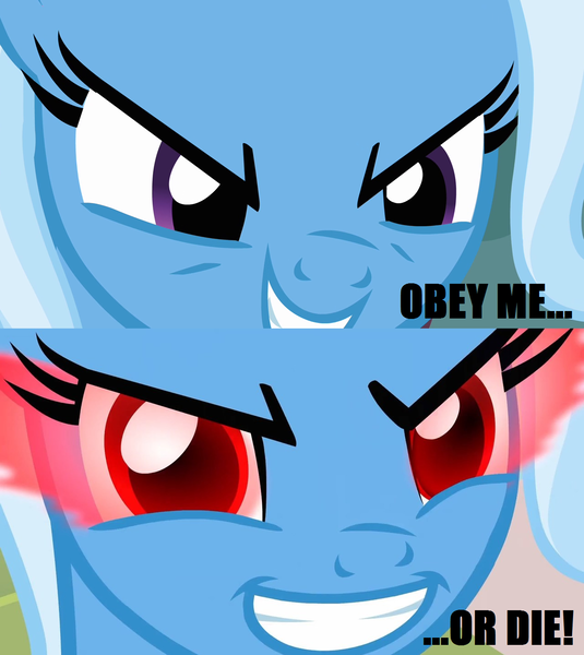 #1099463 - safe, derpibooru import, edit, edited screencap, screencap, trixie, pony, unicorn ...