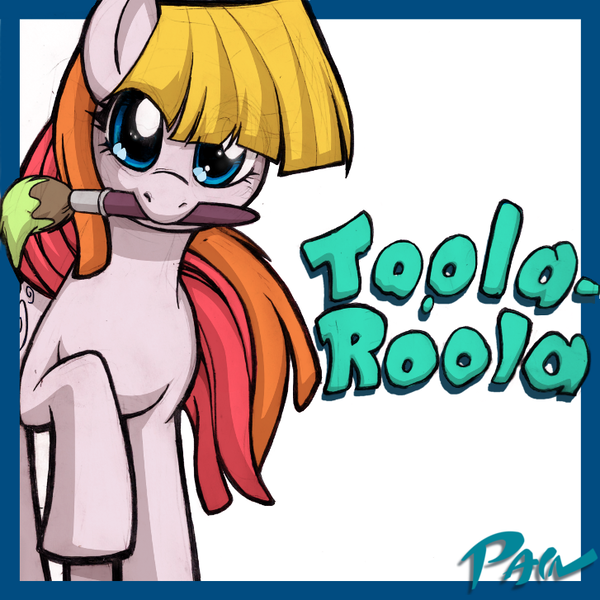 #1106781 - safe, artist:pain-hyena, derpibooru import, toola roola ...