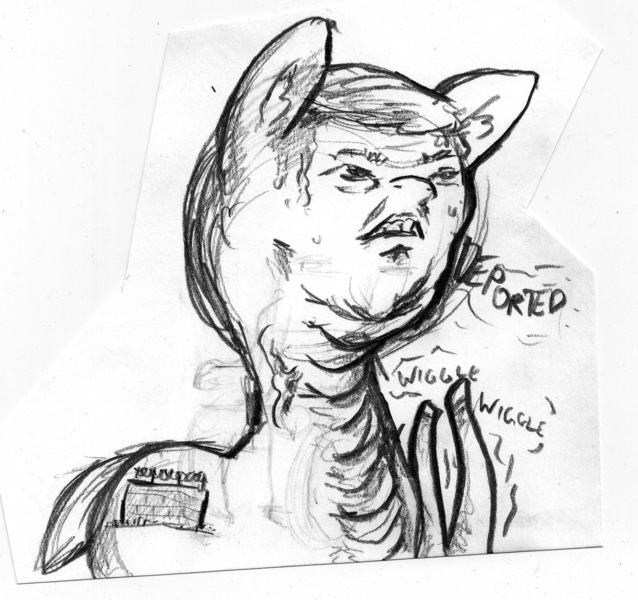 #1112332 - grotesque, artist:the-wag, derpibooru import, ponified, pony ...