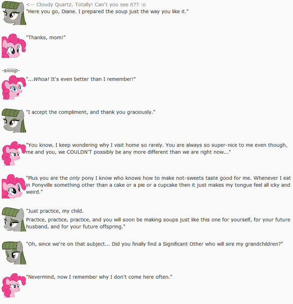#1120026 - artist:dziadek1990, cloudy quartz, conversation, derpibooru ...
