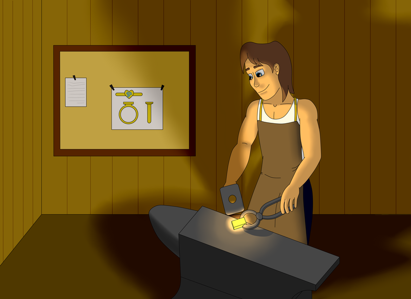 #1123438 - safe, artist:allonsbro, derpibooru import, caramel, human ...