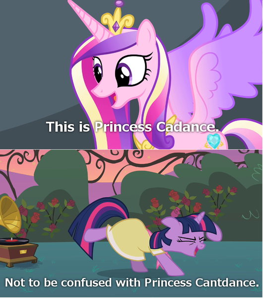 #1167700 - safe, derpibooru import, edit, edited screencap, screencap, princess cadance ...