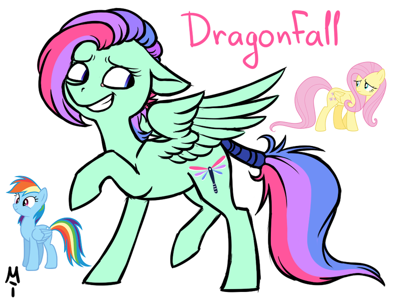 #1185858 - safe, artist:milchik, derpibooru import, fluttershy, rainbow ...