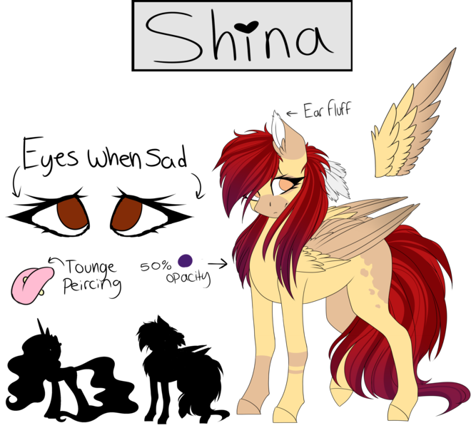 #1214117 - safe, artist:crazllana, derpibooru import, oc, oc:shina, unofficial characters only ...