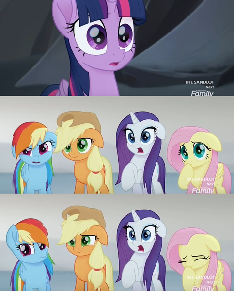 #1226047 - safe, derpibooru import, screencap, applejack, fluttershy ...