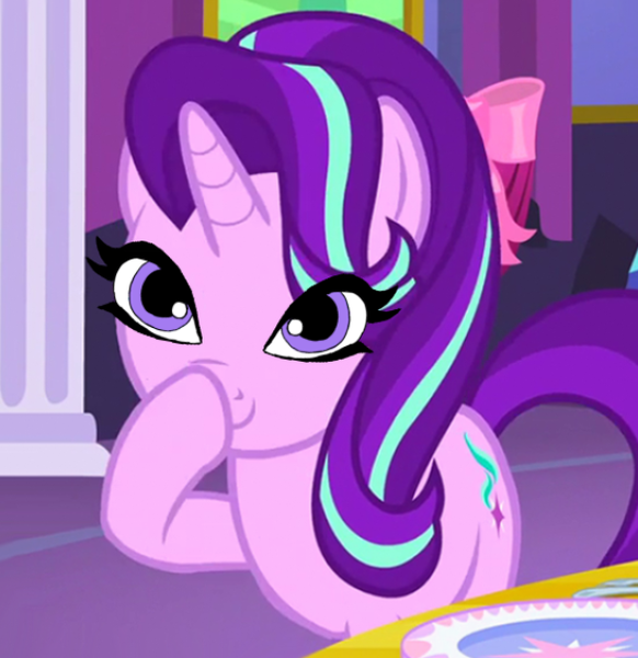 #1233382 - safe, derpibooru import, edit, edited screencap, screencap, starlight glimmer, pony ...