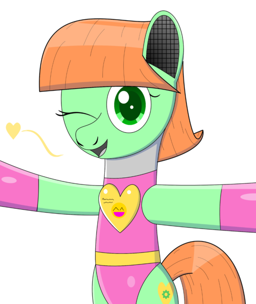 #1278388 - safe, artist:trackheadtherobopony, derpibooru import, oc, oc:goldheart, unofficial ...