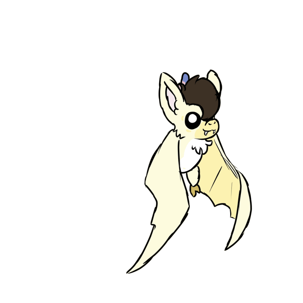 #1289827 - :3, animated, artist:euspuche, bat, cheek fluff, chest fluff ...