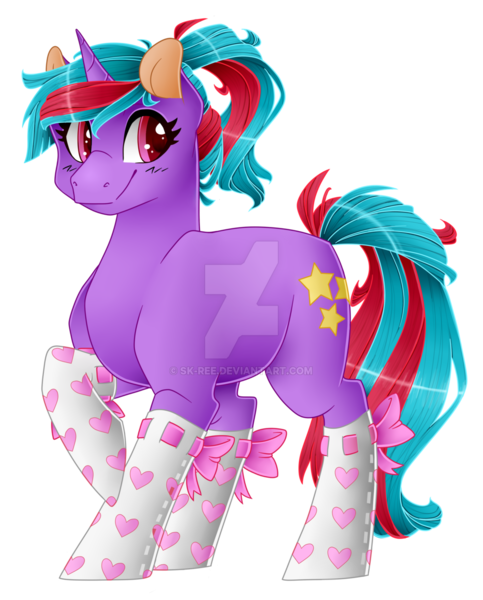 #1304955 - safe, artist:sk-ree, derpibooru import, oc, oc:cosmic spark, unofficial characters ...