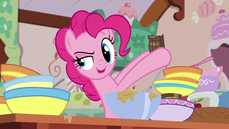 #1319455 - baking, bowl, derpibooru import, kitchen, pinkie pie, raised ...