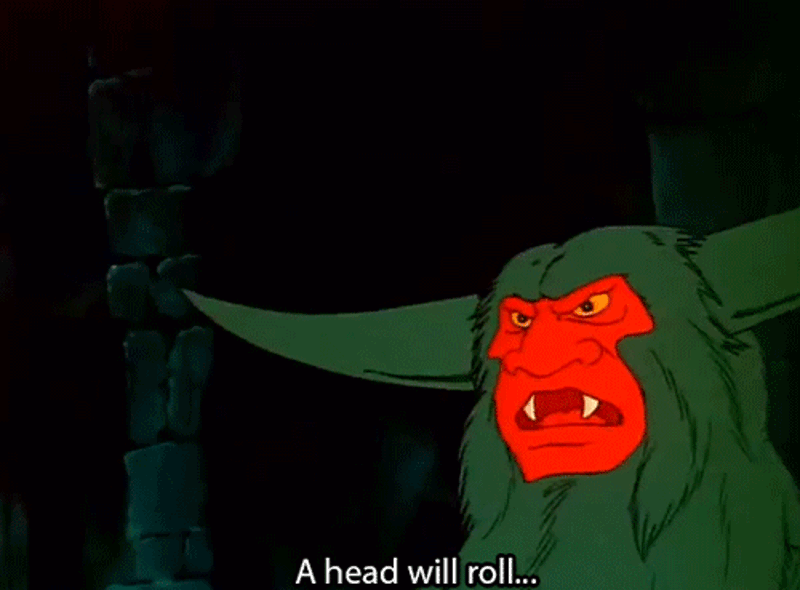 1358610 Animated Centaur Death Threat Decapitation Threat