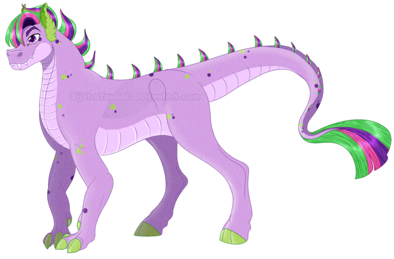 #1400994 - safe, artist:bijutsuyoukai, derpibooru import, oc, dracony ...