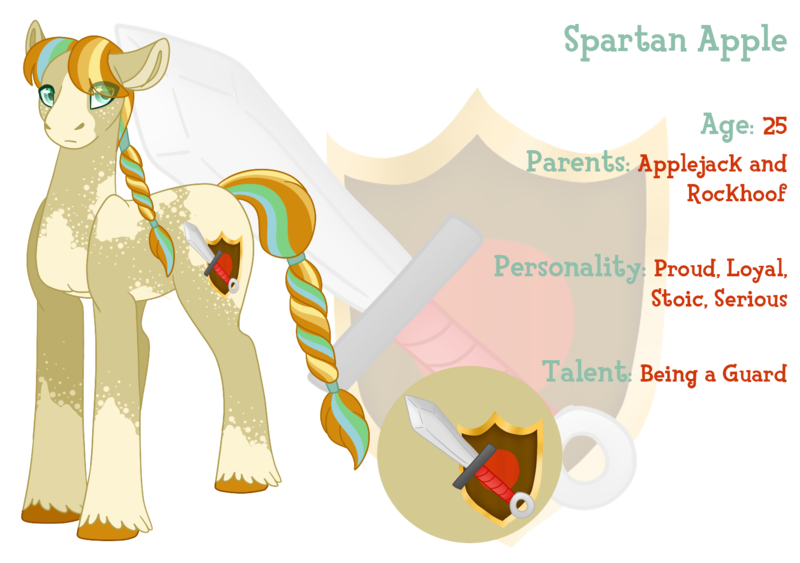 #1448496 - safe, artist:clay-bae, derpibooru import, oc, oc:spartan ...