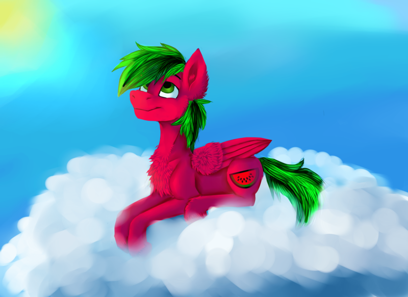 #1455574 - safe, artist:greenleafy1, derpibooru import, oc, oc:melon ...