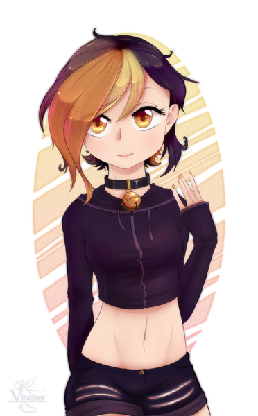 1468855 Anime Artistvincher Bell Bell Collar Belly Belly