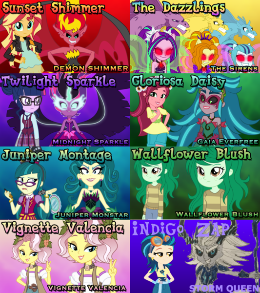 #1469142 - adagio dazzle, aria blaze, derpibooru import, equestria ...