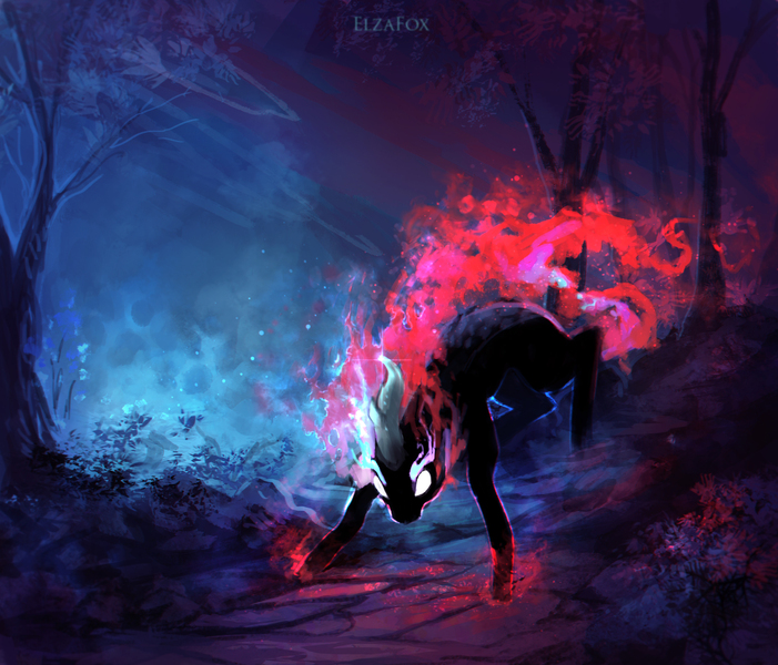 #1470671 - angry, artist:elzafox, blank eyes, derpibooru import, female ...