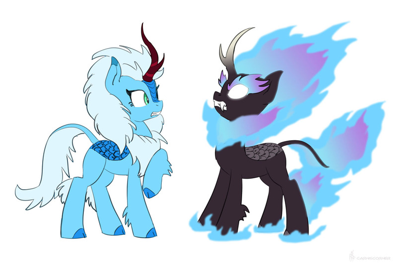 #1493787 - safe, artist:carnifex, derpibooru import, kirin oc, oc, unofficial characters only ...