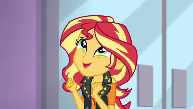 #1506624 - safe, derpibooru import, screencap, sunset shimmer, a fine line, equestria girls ...