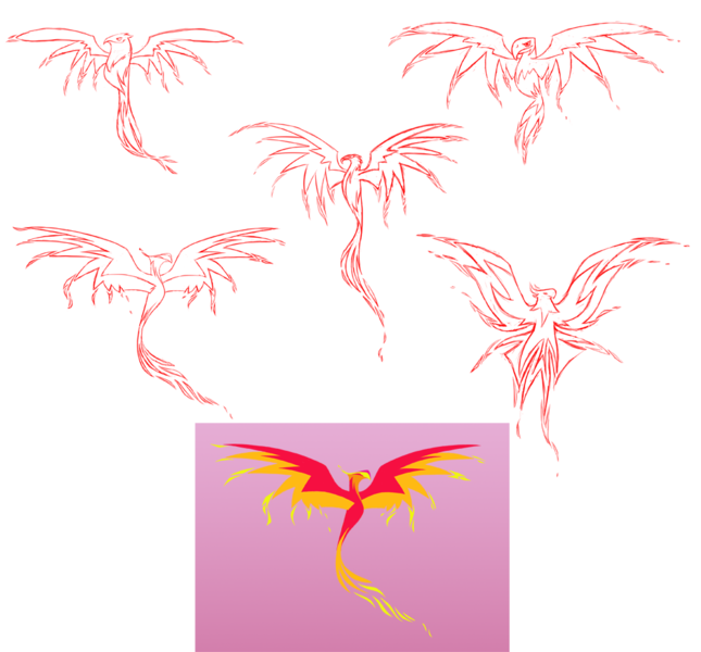 #1521825 - safe, derpibooru import, philomena, bird, phoenix, pony ...