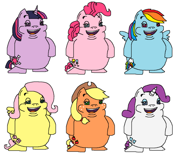 #1536707 - applejack, artist:logan jones, big chungus, cursed image ...