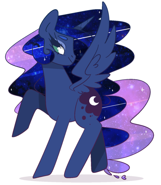 #1539841 - safe, artist:euphoriapony, derpibooru import, princess luna ...
