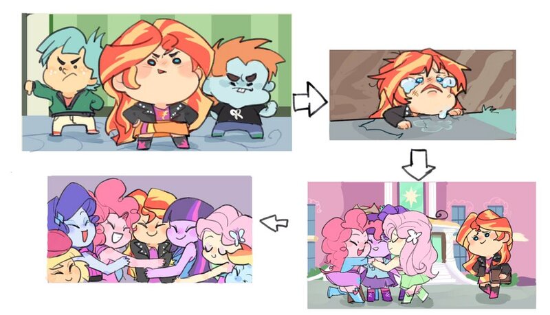 #1557485 - applejack, artist:keeerooooo1, chibi, derpibooru import ...