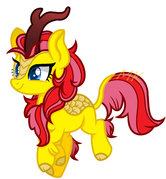 #1563173 - artist:xxmaikhanhflarexx, derpibooru import, female, kirin, oc, oc:flaming flare ...