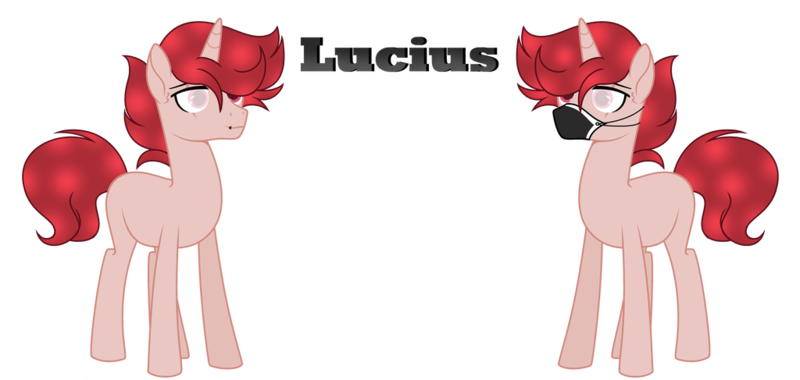 #1570392 - safe, artist:lavendersweet121, derpibooru import, oc, oc:lucius, unofficial ...