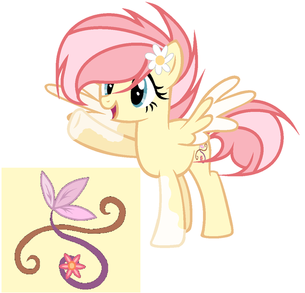 #1577029 - safe, artist:artrubylove, derpibooru import, oc, oc:flowerroot, unofficial characters ...