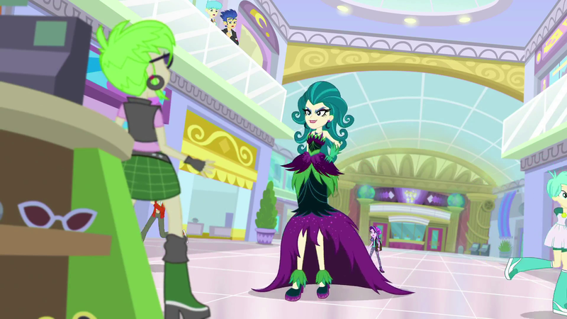 #1676369 - background human, bright idea, canterlot mall, cherry crash ...